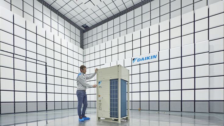 Daikin Forschung: Sechs Stockwerke Hightech für die Wärmewende | TGA